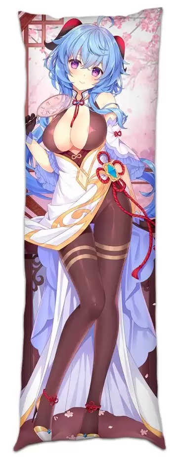 Наволочка дакимакура Genshin Impact - Ganyu (Гань Юй) - купить недорого