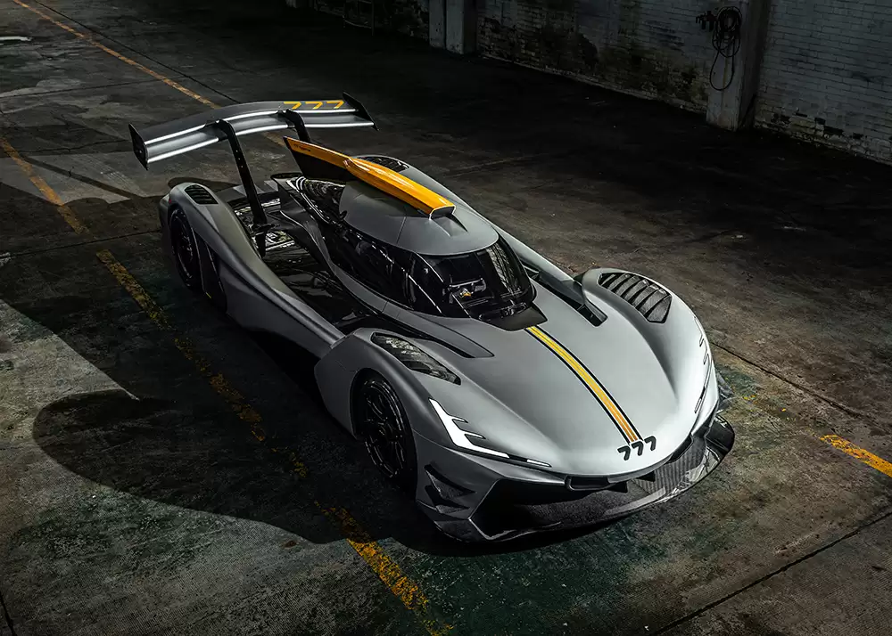 Плакат бумажный 777 Hypercar - купить недорого