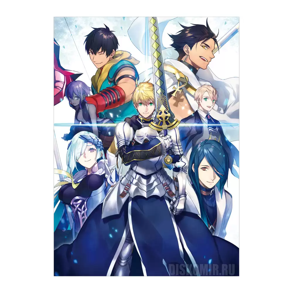 Плакат бумажный "Fate/Prototype" Archer, Assassin, Caster, Brynhild ...