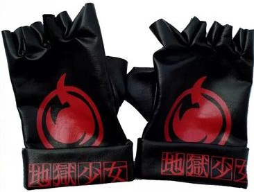 Перчатки Jigoku Shoujo Symbol. Купить в магазине Diskomir.ru