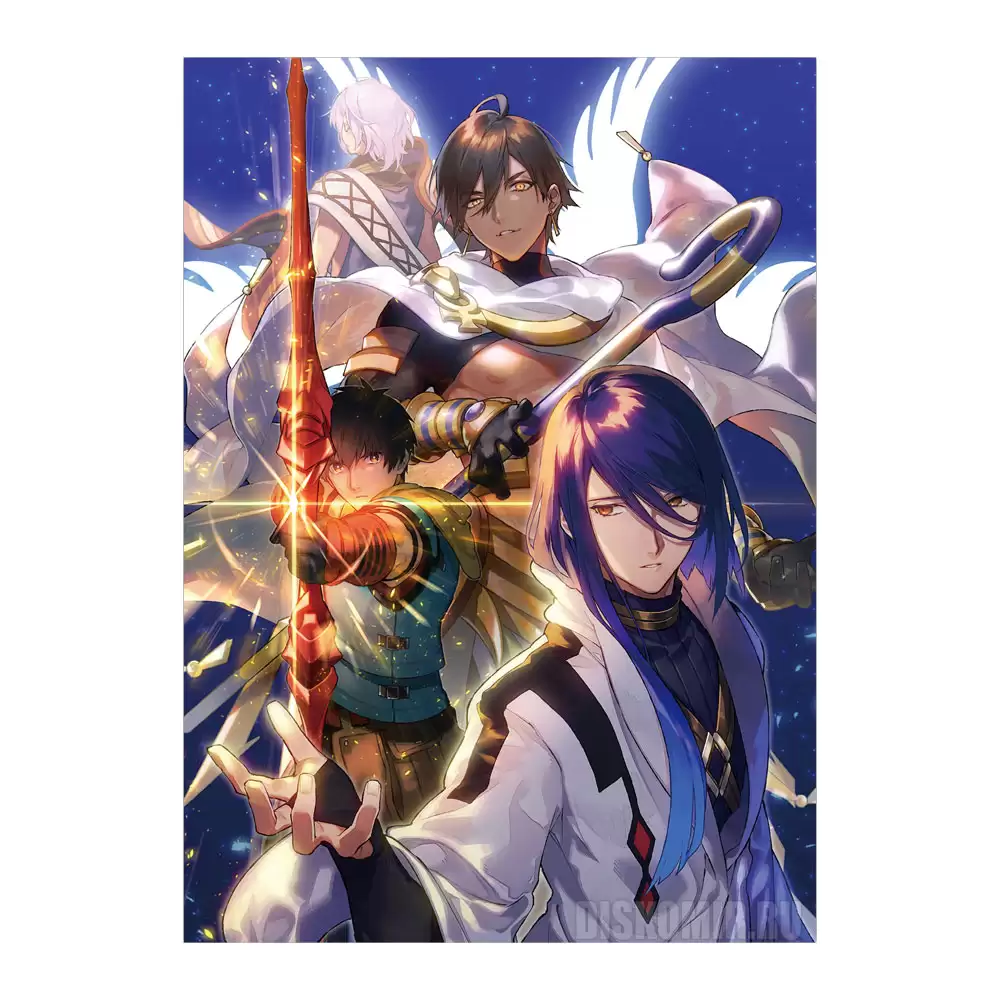 Плакат бумажный "Fate/Prototype" Rider, Moses, Caster и Archer - купить ...